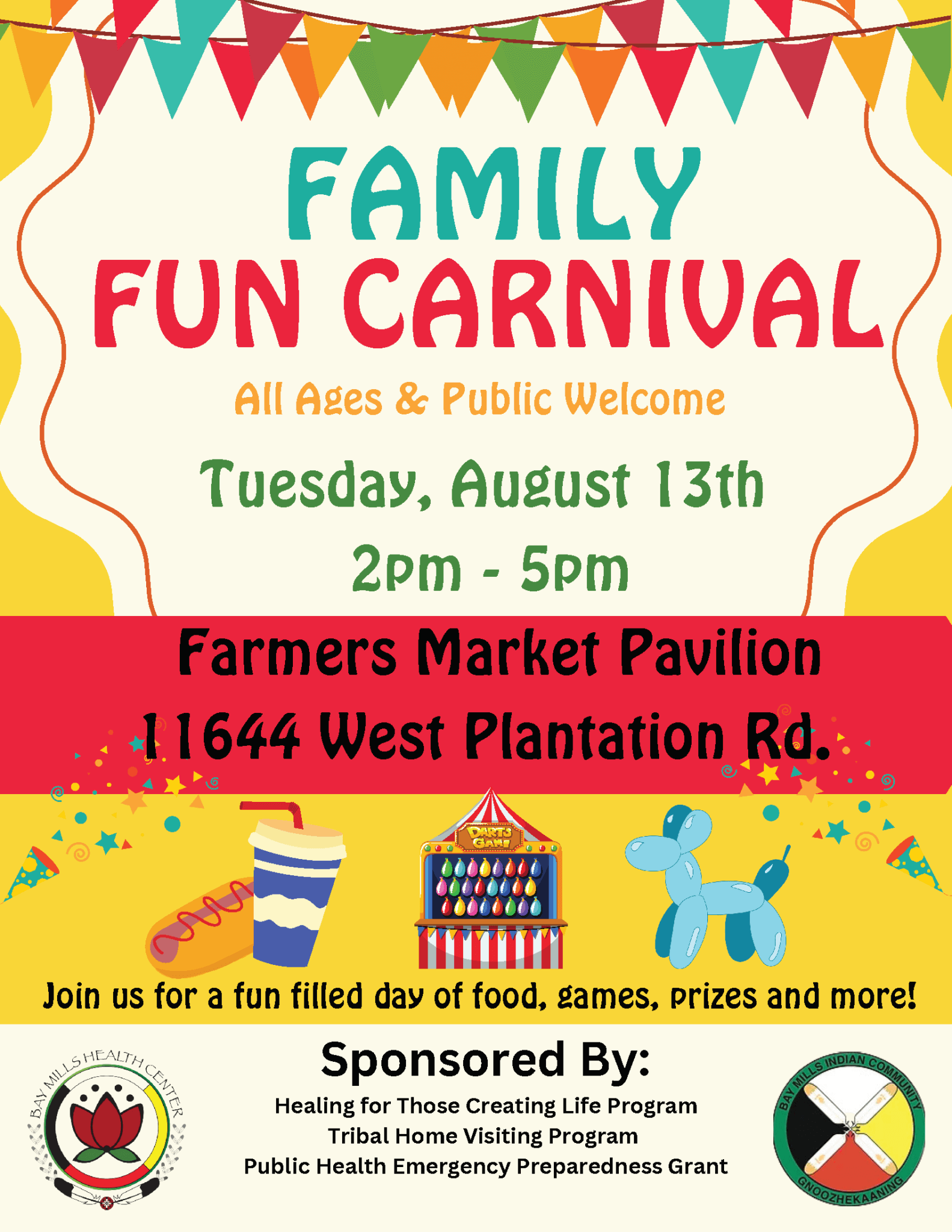 August 13, 2024 – Family Fun Carnival